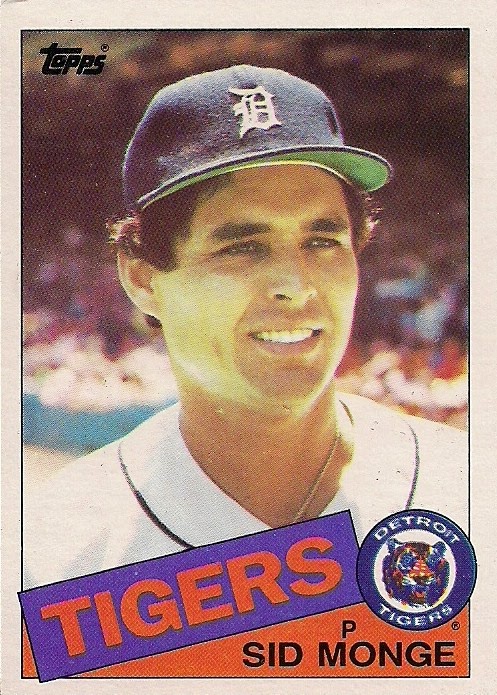 1985 Topps: #408 - Sid Monge