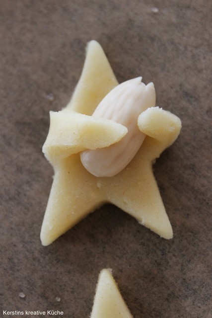 Kerstins kreative Küche: Sterne mit Mandeln