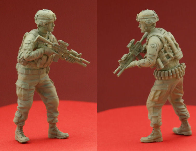 Airborne Miniatures: 1:35 scale figures