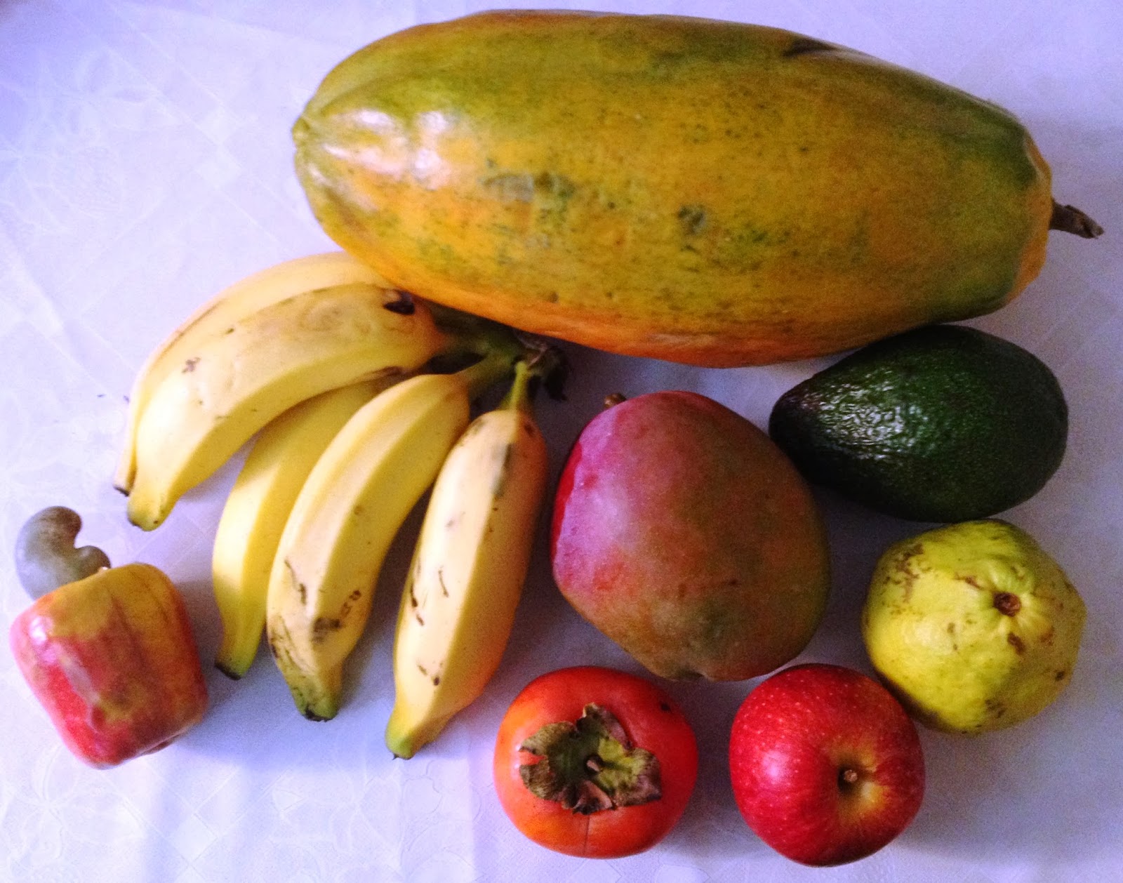 Design Sensible: Brazilian fruits, guava, caqui, cashew...