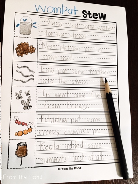 Wombat Writing | From the Pond