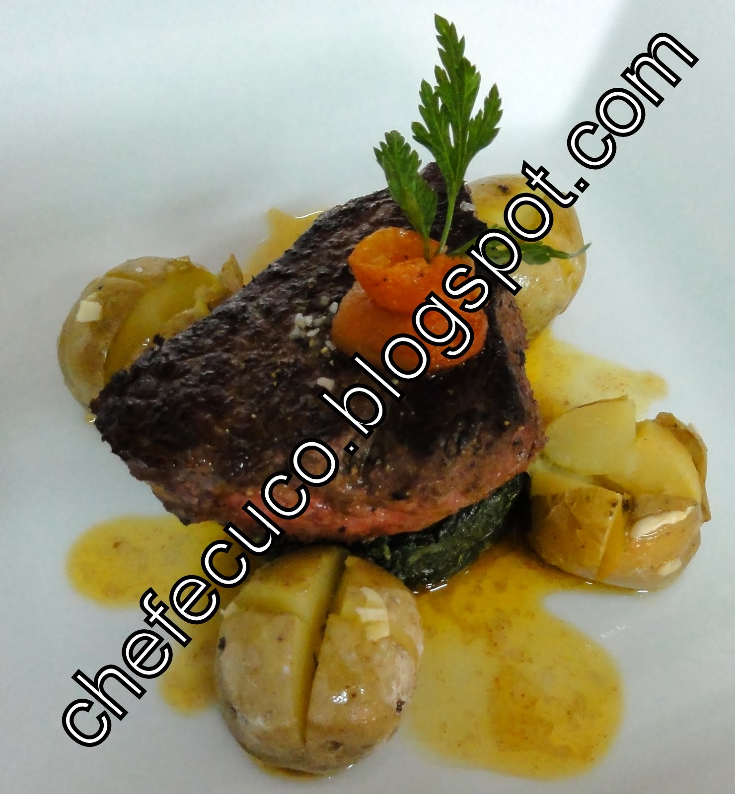 O mundo da culinária: Posta à Mirandesa