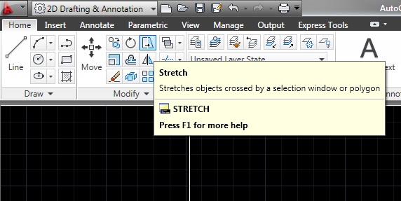Dicas de Autocad: Comandos Básicos: STRETCH (Esticar)
