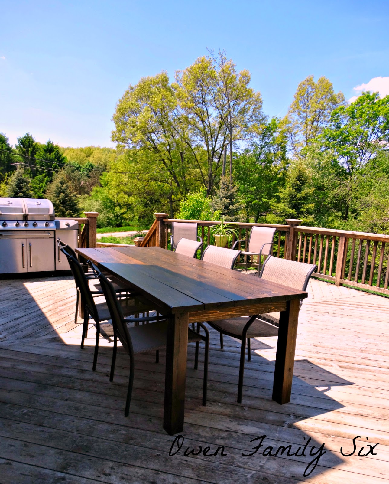 Owen Family Six: Deck Table
