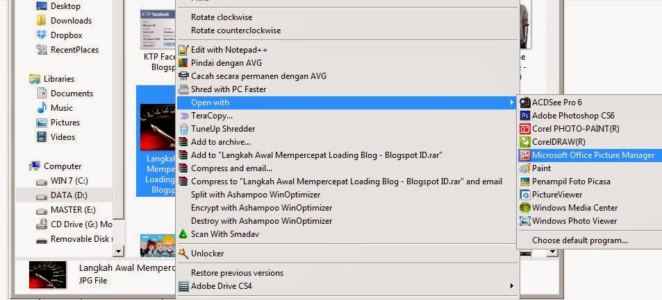Cara Mudah Compress Gambar - Materi Belajar