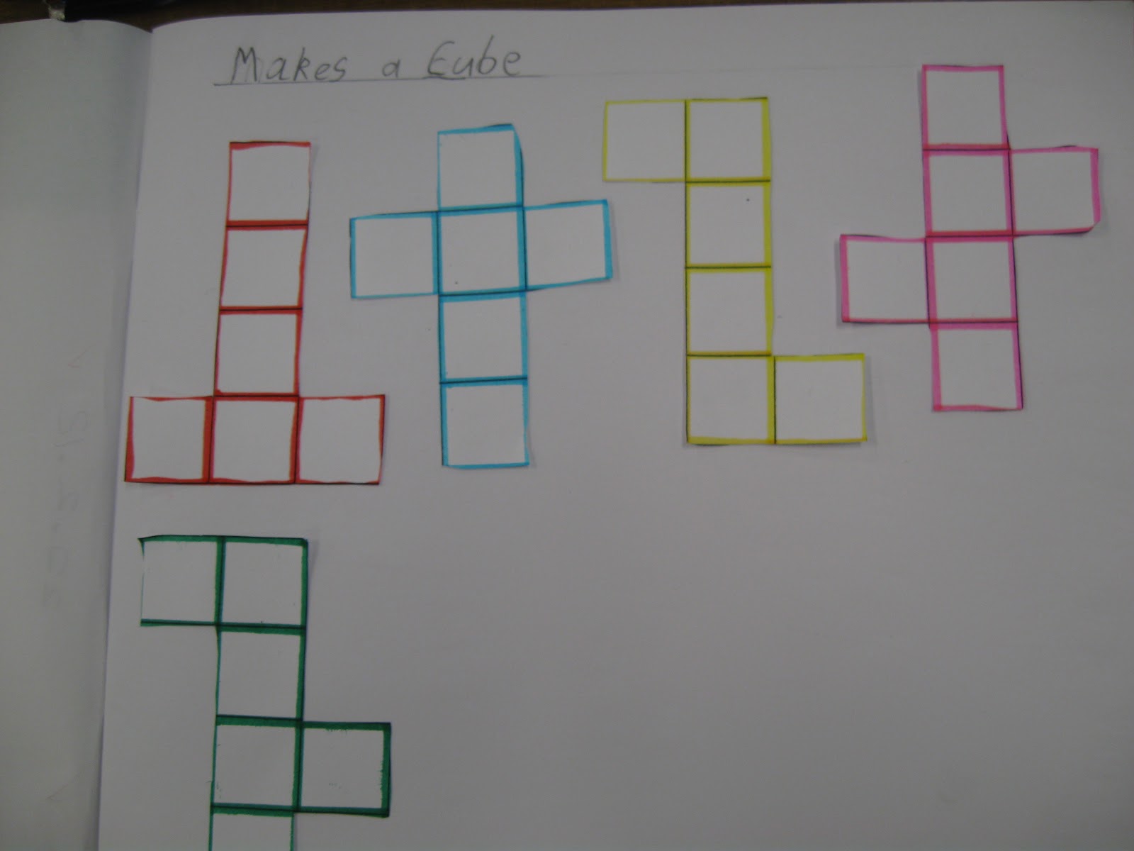 The Little Classroom Up the Back: Friday and Flat Cubes