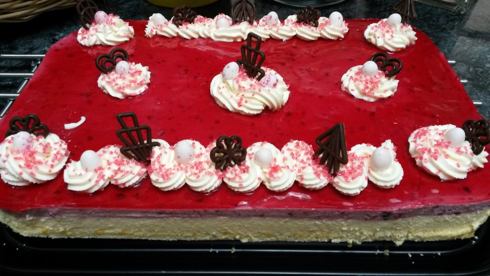 les passions de talie: Bavarois lemon curd et fruits rouges