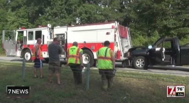 MEC&F Expert Engineers : A pick-up truck crashed into a fire truck that ...