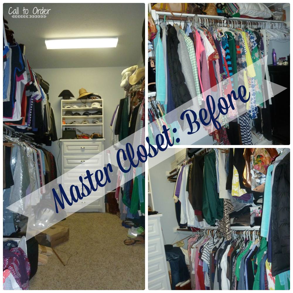 Call to Order: Master Closet - Big Reveal