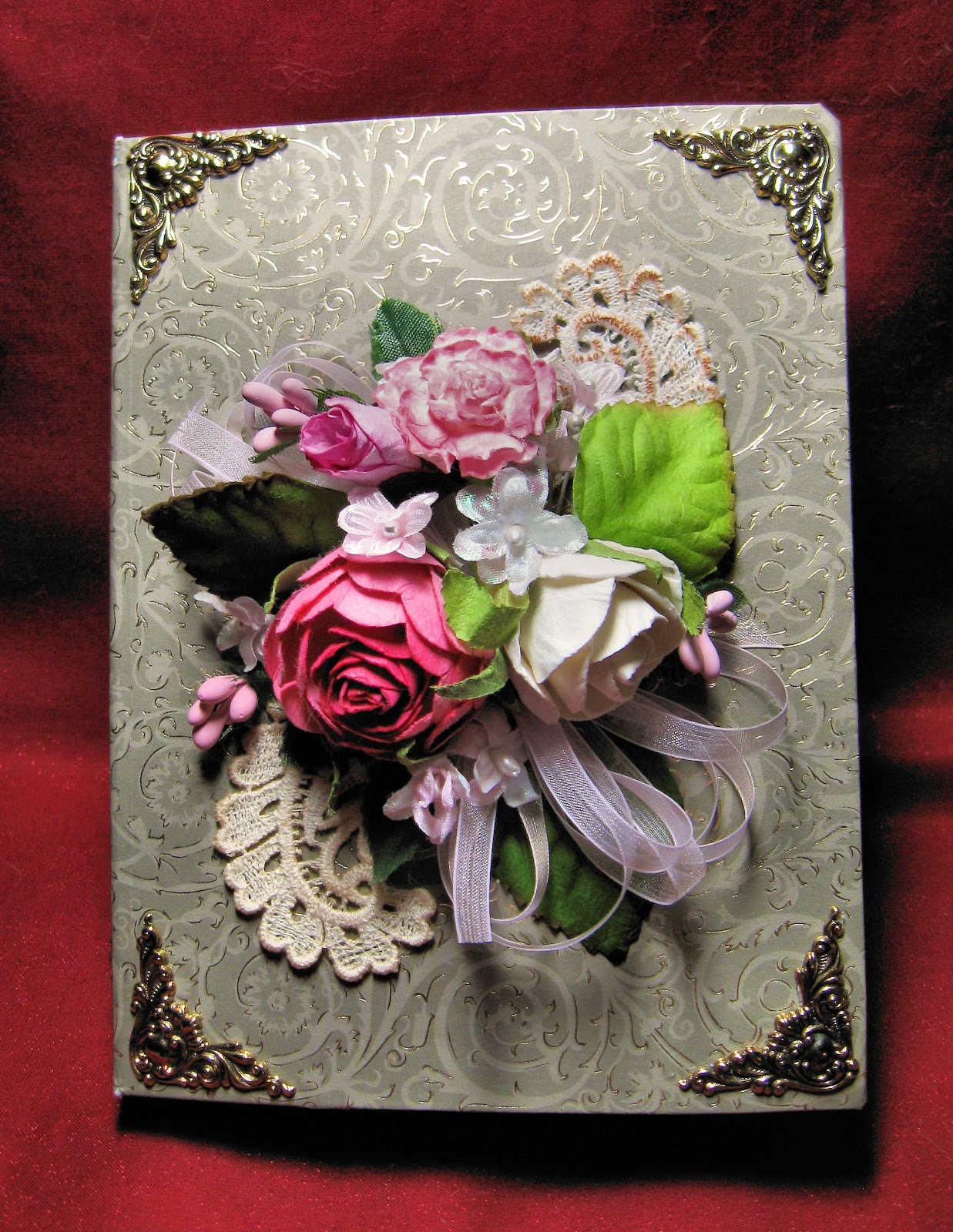 Anniebee's Craft Room: A Graphic 45 Book Card and Tutorial