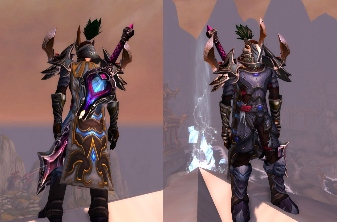 Master of World of Warcraft : Transmogrification: Cyborg Ninja Paladin