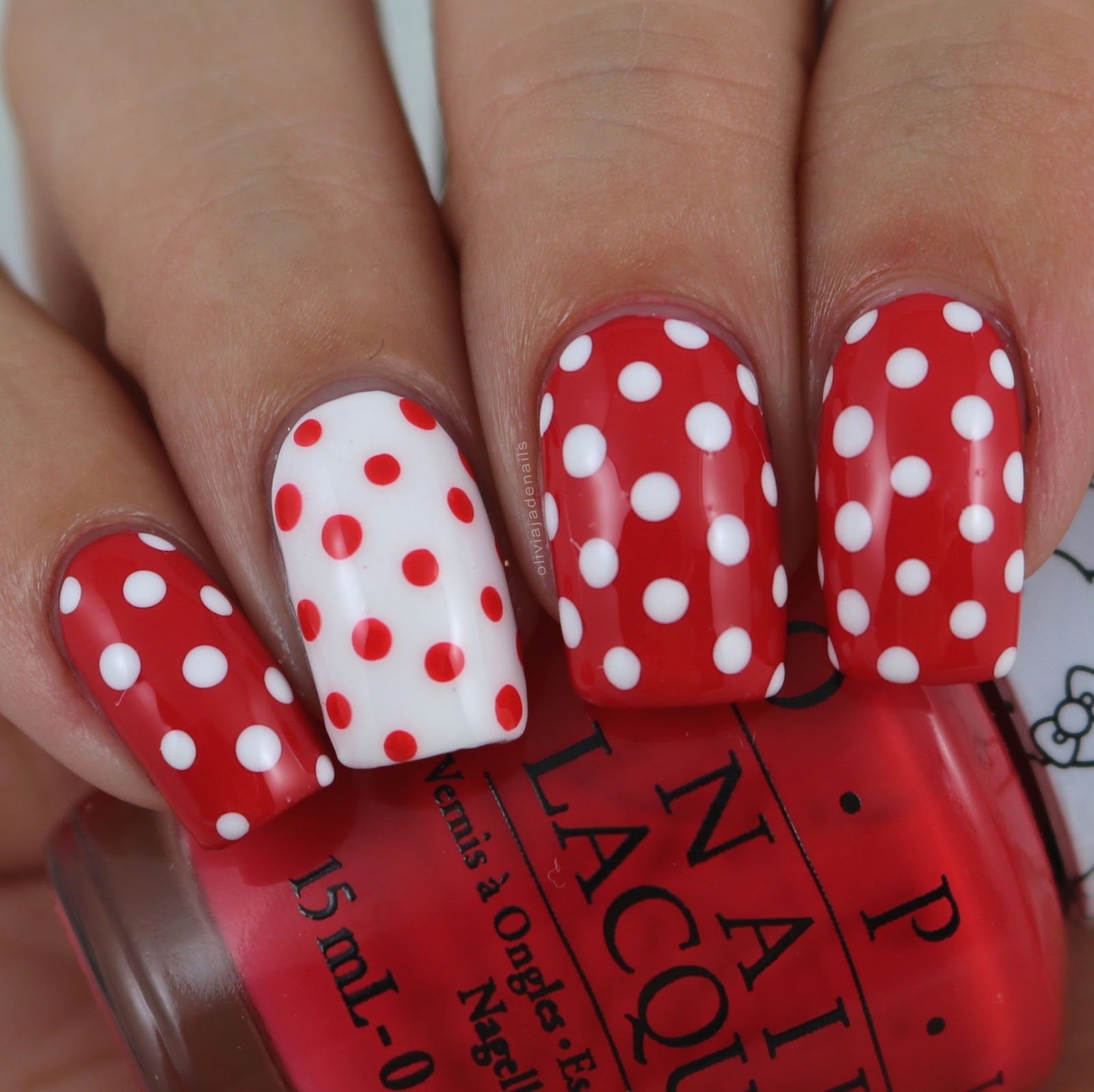 Olivia Jade Nails: The Digit-al Dozen Does Decades: Day Two 1950s