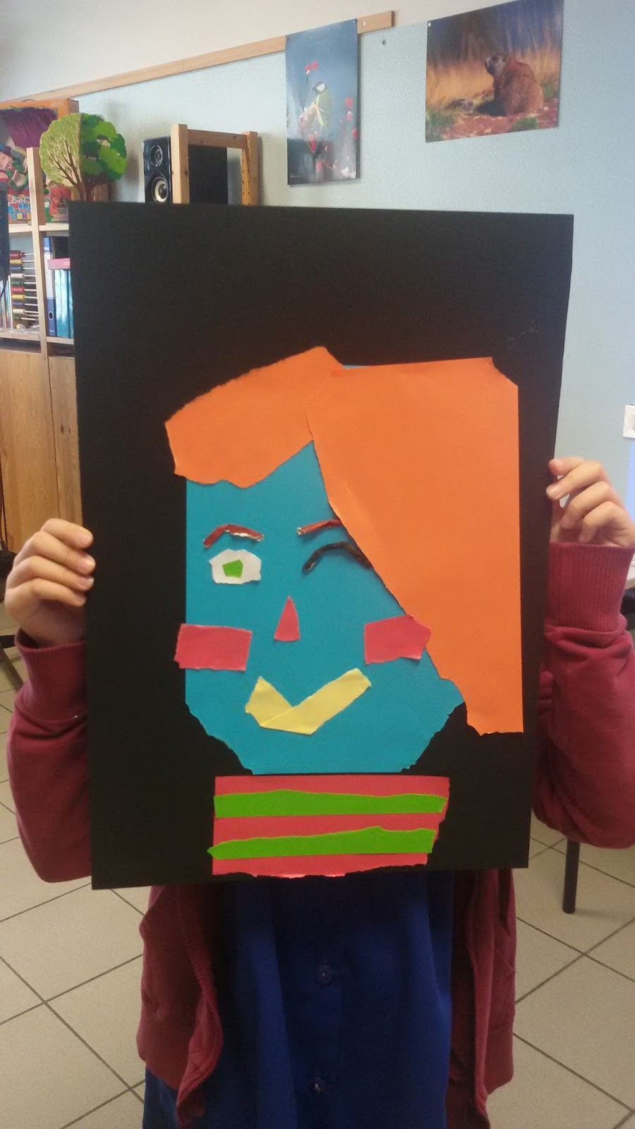 VOGLIA DI IMPARARE: COLLAGE A STRAPPO