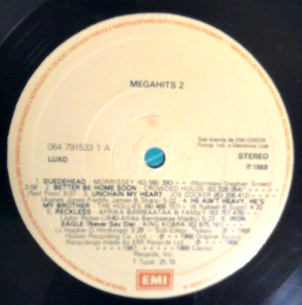 Vinyl House: LP Mega Hits 2 (1988)