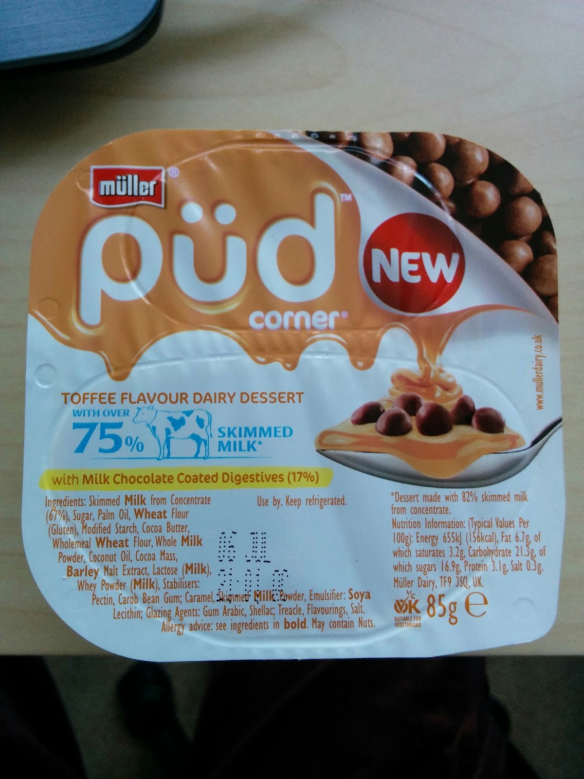 Muller Pud Corner Toffee Review