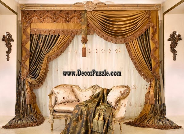 Best 20 luxury classic drapery and curtain designs 2015