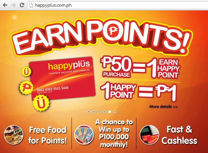 Happy Plus Card, Cashless Payment with Rewards | Times of Refreshing