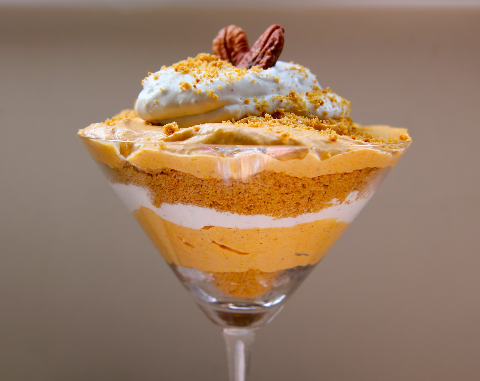 picnic bakery: Pumpkin Cheesecake Parfait with Cardamom Cream