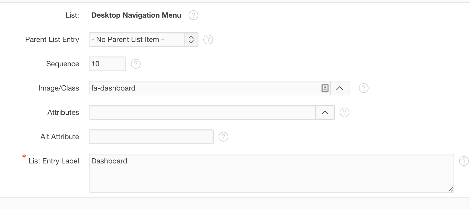 About Oracle: Change those icons in your Navigation Menu!