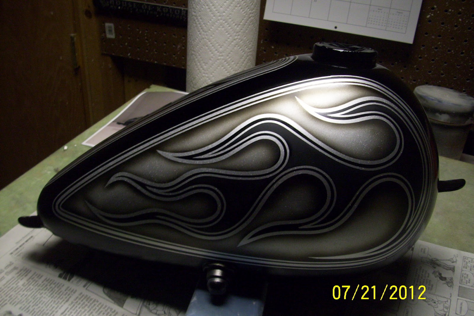 FlameThrowerCustoms: Anthony's Alien Tank Is taking Shape....