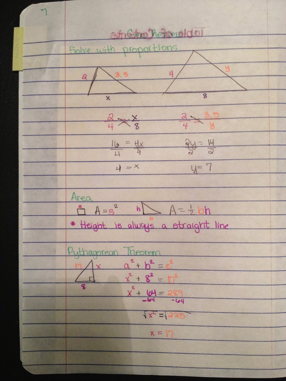 misscalcul8: Trig: Unit 1 Interactive Notebook
