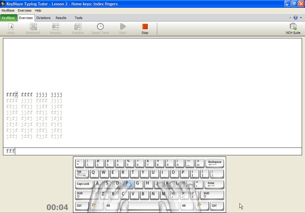Key Blaze Typing Tutor ~ Technology Specs