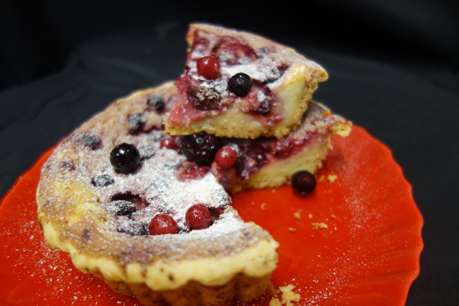 Cheesecake cu fructe de padure