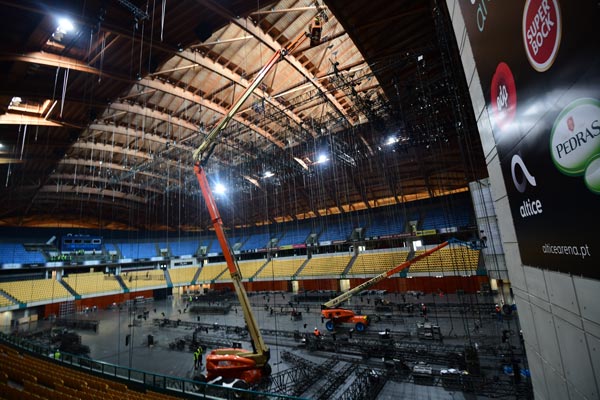 [FOTOS] ESC2018: Altice Arena continua a ganhar forma para a Eurovisão ...