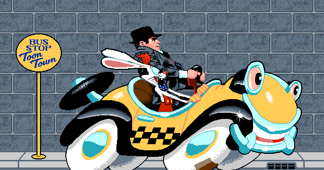 Roger Rabbit and taxi