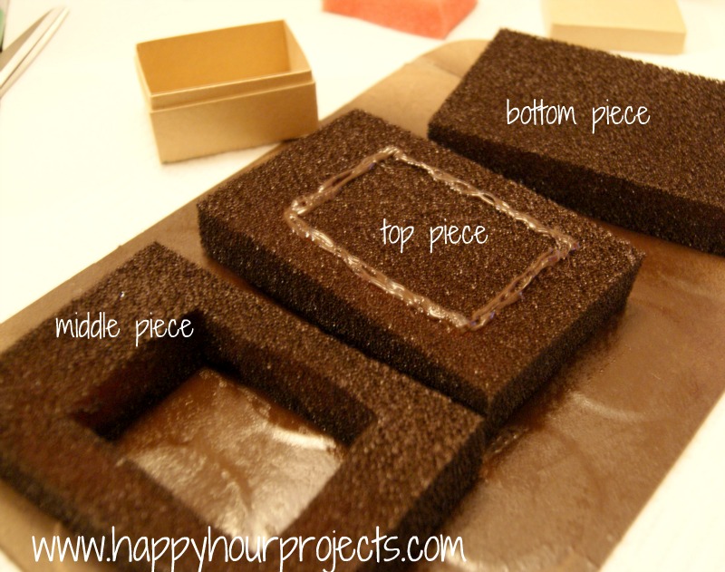 Secret Birthday Cake Box - Happy Hour Projects