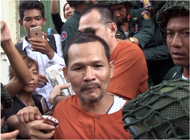 His wife, Mam Sovannara, looked forward to a solution after sending a letter to Hun Sen - RATANA009