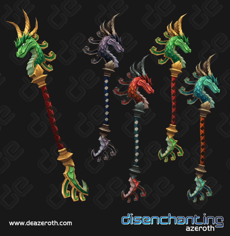 Disenchanting Azeroth: Mists of Pandaria Beta : New Weapon & Shield Models