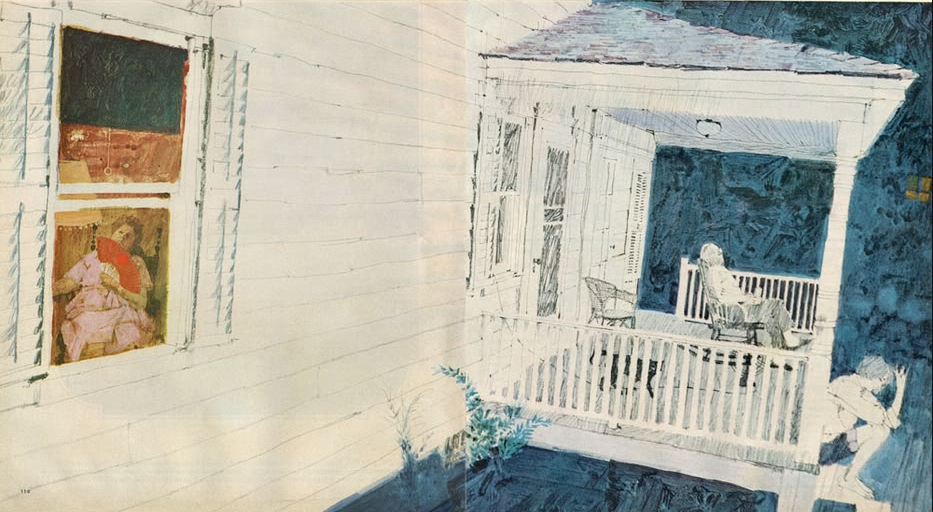 Bernie Fuchs | Abstract Figurative painter and illustrator | Tutt'Art ...