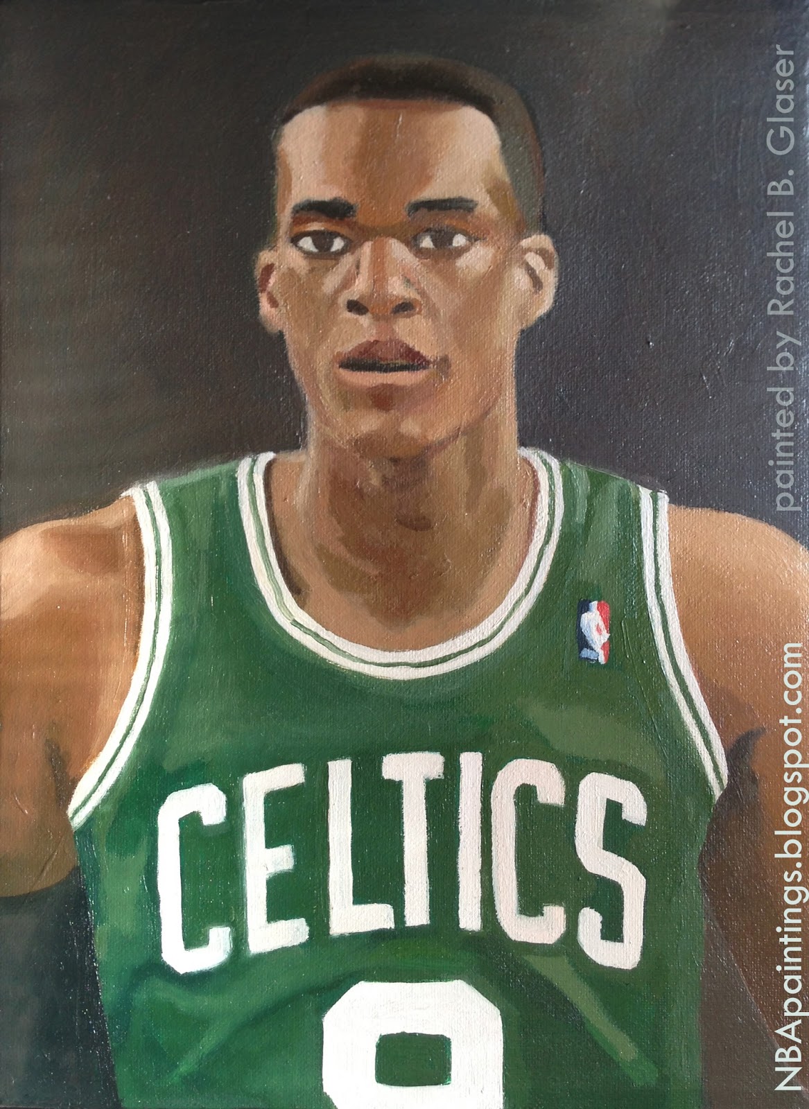NBA Paintings: Rondo