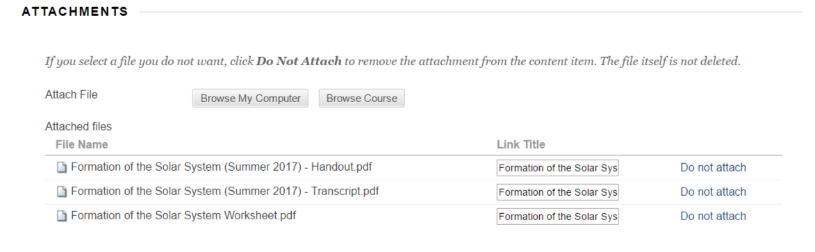 LCCC Blackboard Learn Tips and Tricks