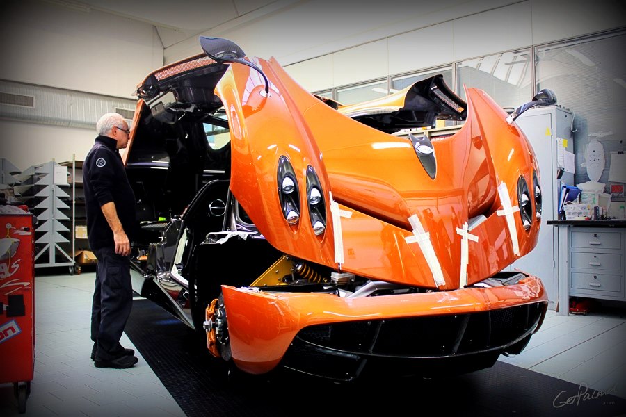 Prototype 0: First Orange Pagani Huayra