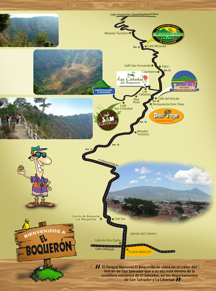 SANTA TECLA: Parque Nacional El Boquerón