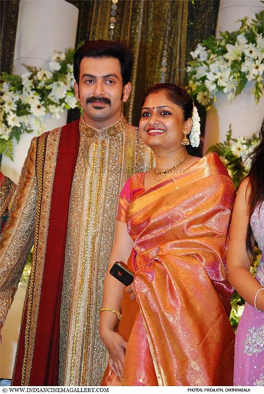 World Photo Zone: Prithviraj Wedding Reception Photos | Prithviraj ...