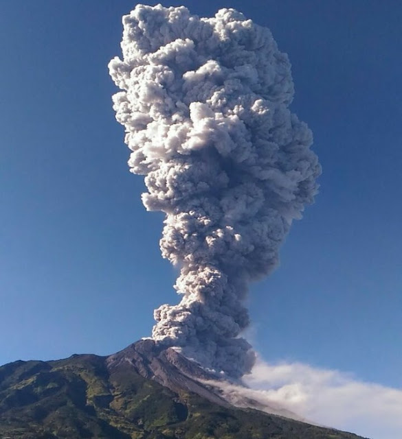 Gunung Merapi Meletus, Tinggi Kolom Letusan 5.500 Meter