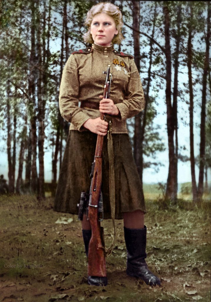 World War II in Pictures: Sniper Girl: Roza Shanina