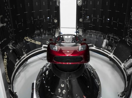 UFO SIGHTINGS DAILY: Elon Musk To Send Tesla Roadster Into Mars Orbit ...
