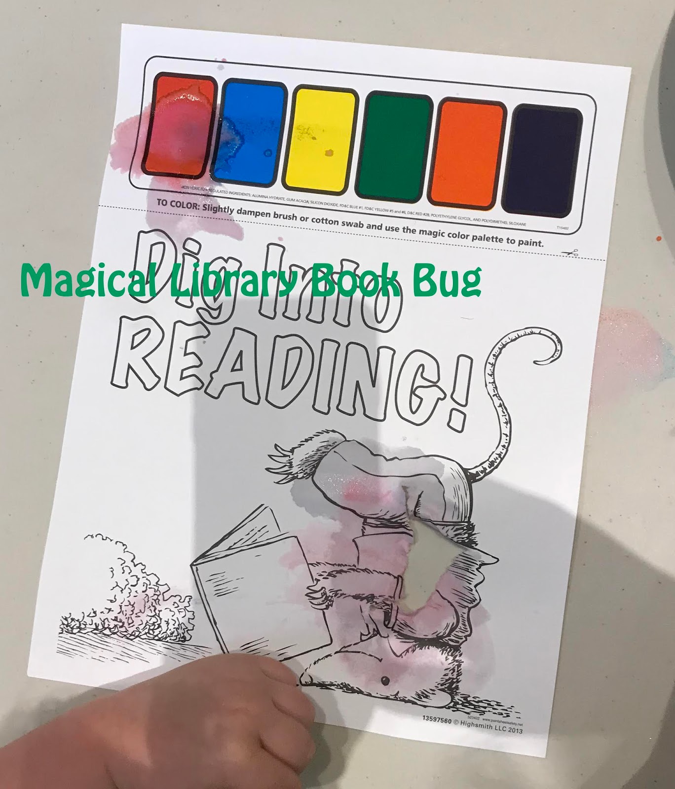 Magical Library Book Bug: Colors Around Us Storytime