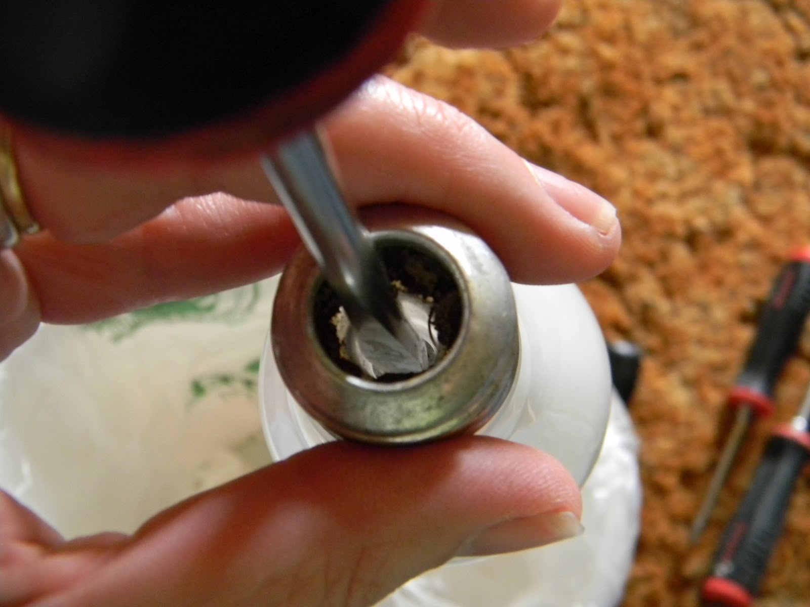 Minx's Miracles: LIGHT BULB REPURPOSED AS DIY VASE