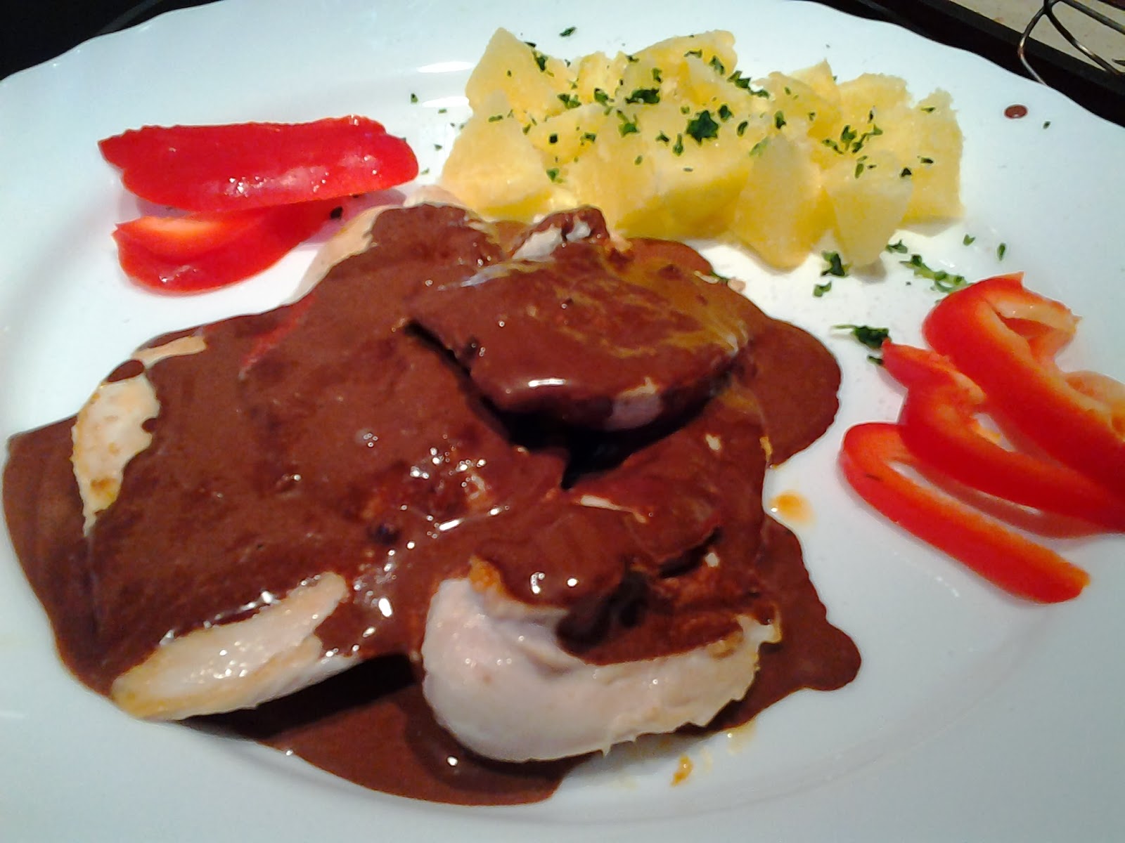 El mundo de Macu : Pollo al chocolate