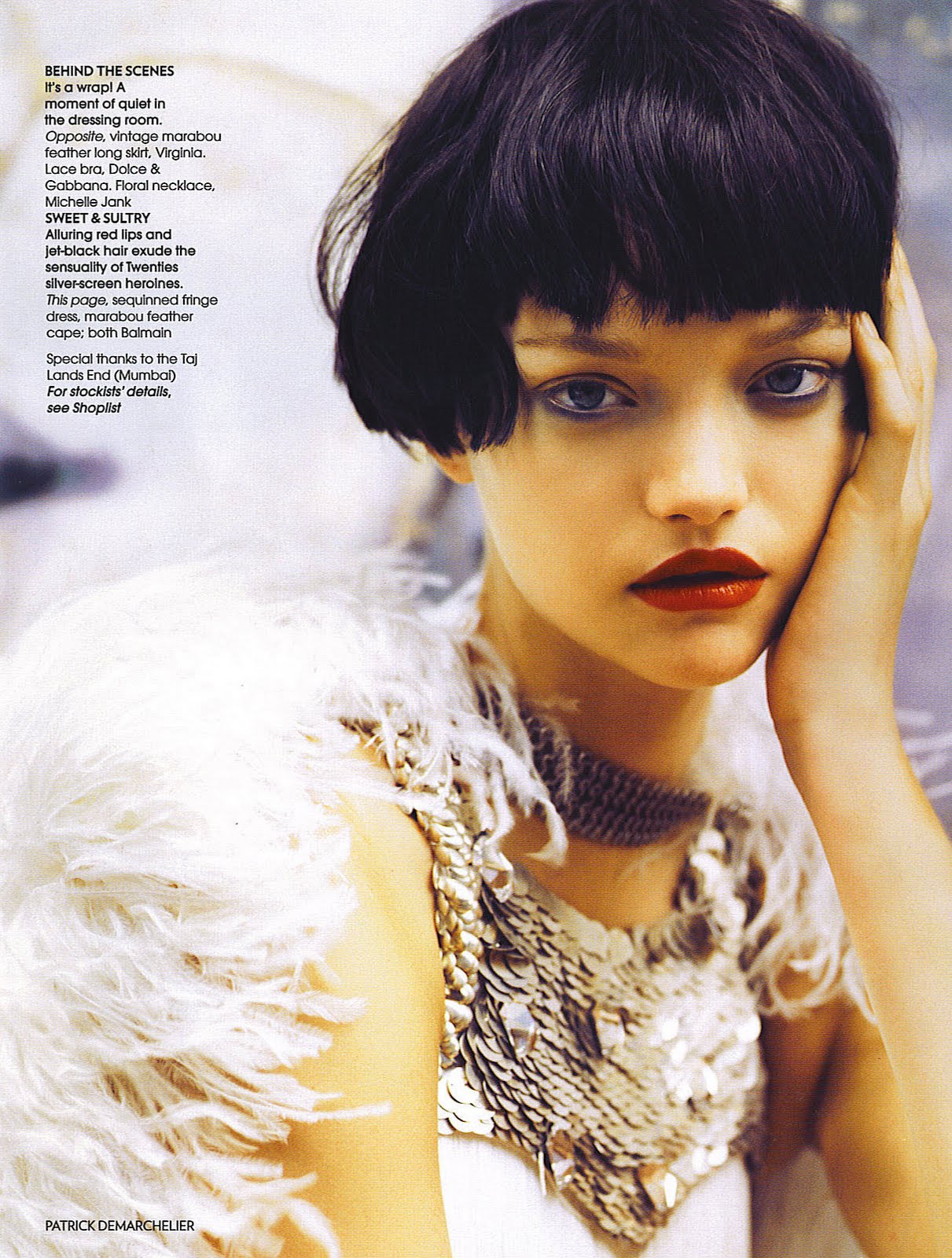 Gemma Ward (Vogue India 2007) HQ | Keira Knightley Gallery