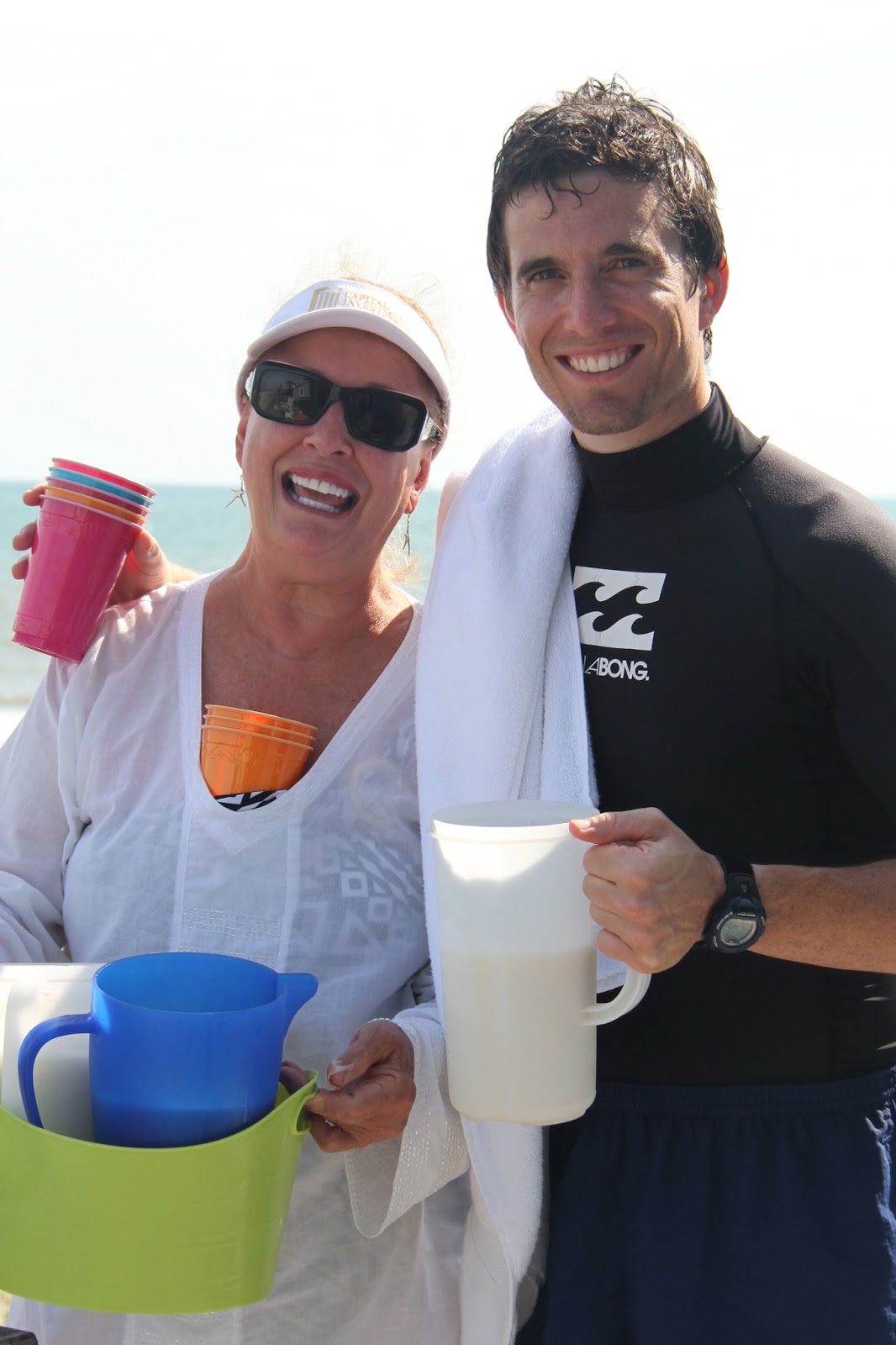 the sickles family: jane and winfield's famous pina coladas