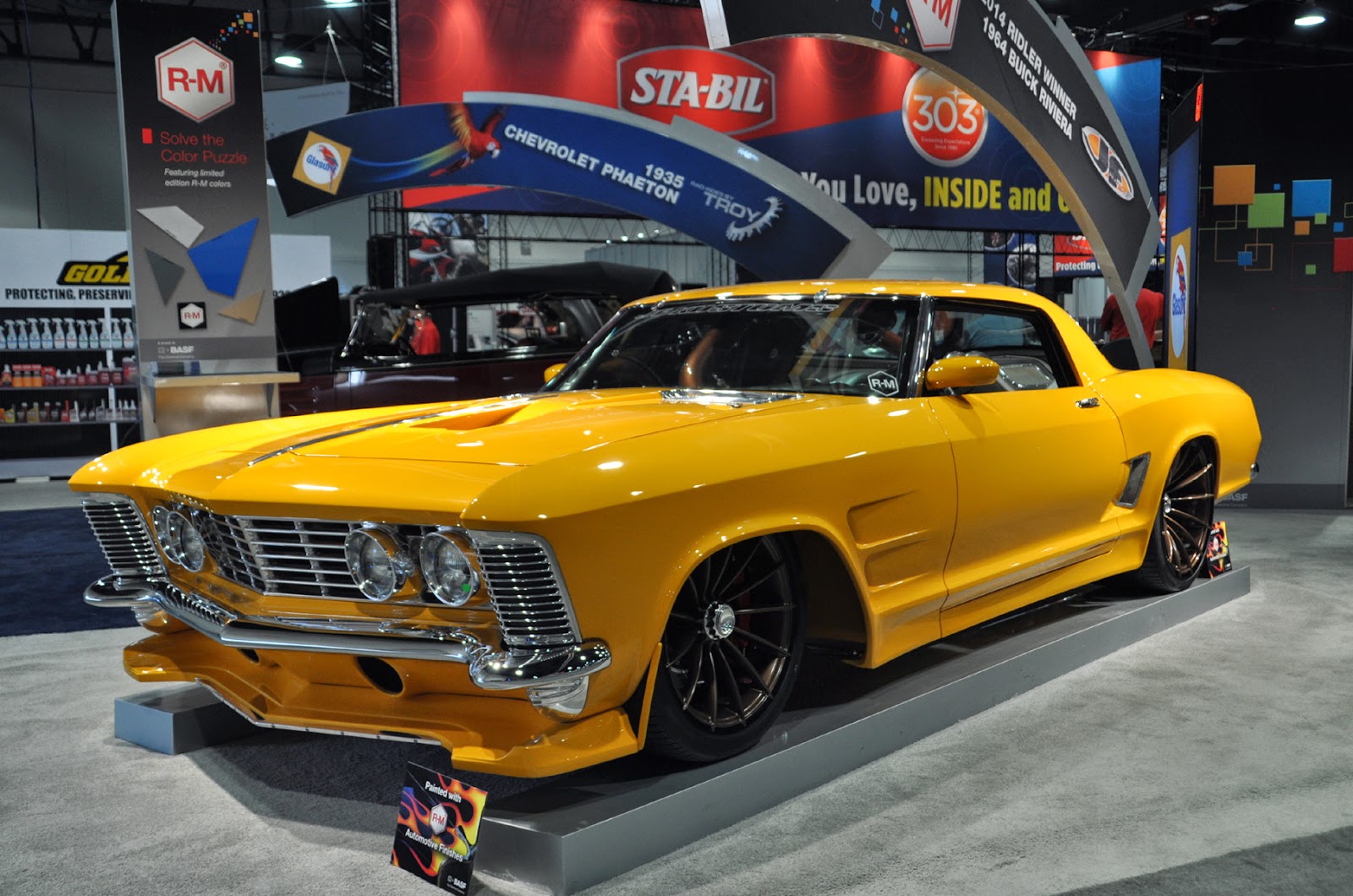 Just A Car Guy: the Ridler winning 1964 Riviera named Rivision by JF ...