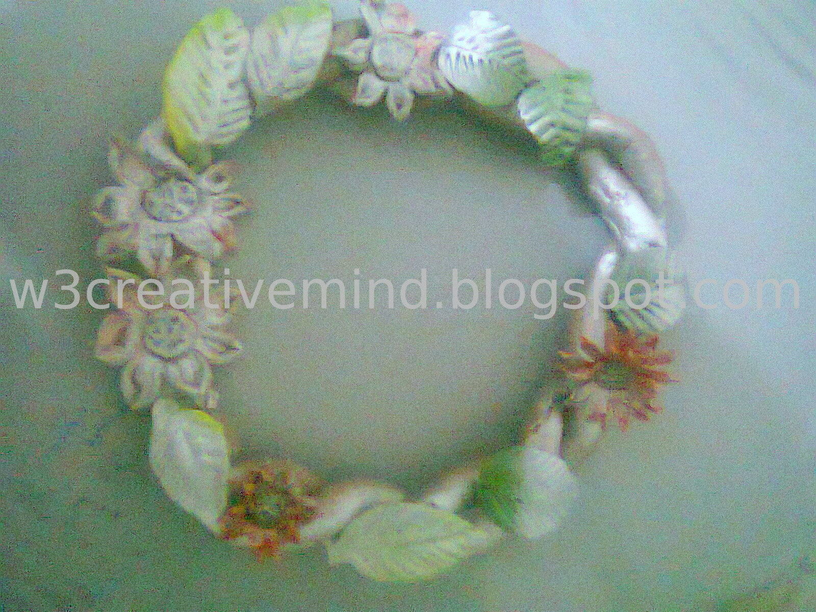 CreatIvE mInD...........:p: Salt Dough Wreath.