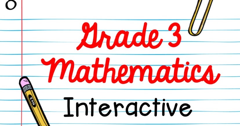 Motivational Ms. Mac : Grade 3 Math Interactive Notebook