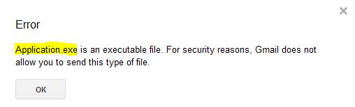 How to send .EXE files as attachment in Gmail - Fun But Learn